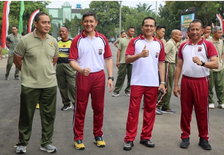 Kapolrestabes Medan Ikuti Funbike bersama Kodam l Bukit Barisan ...